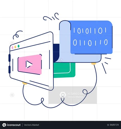 Backend Coding Illustration Free Download Science And Technology Illustrations Iconscout