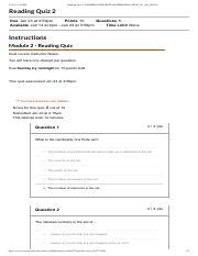 Reading Quiz 2 ELEMENTS DISCRETE MATHEMATICS MTH 231 400 W2023 Pdf 2
