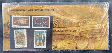 1971 Aboriginal Art Stamp Series Post Office Stamp Presentation Pop