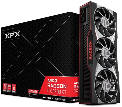 XFX Radeon RX 6900 XT RX 69TMATFD8 16GB GDDR6 256 Bit PCI E 4 0 Desktop Graphics Card Wootware