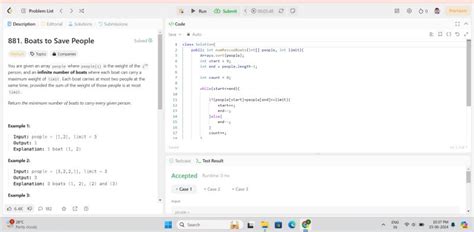 Day 44 Of Leetcode 100daysofcode Sakshi Raut Posted On The Topic