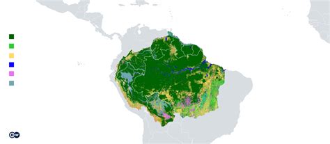 Amazon Rainforest Map Deforestation
