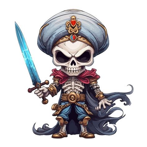 Premium Vector Skull Helmet Illustration