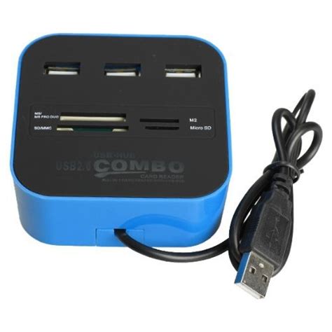 Combo 3 Port USB Hub 2 0 Micro Multi Card Reader Price In Pakistan At Symbios PK