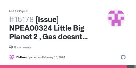 Issue Npea00324 Little Big Planet 2 Gas Doesnt Dissapear · Issue
