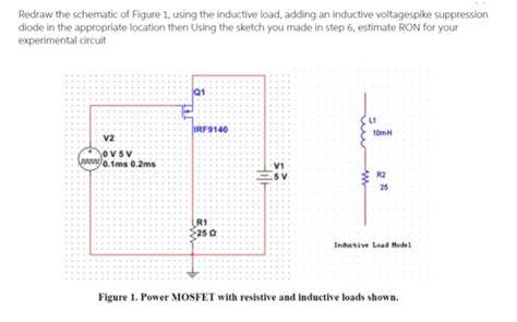 Redraw The Schematic Of Figure Using The Inductive Chegg Com