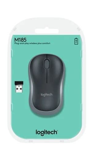 Logitech M Mouse Usb Grey Wireless Kimikon