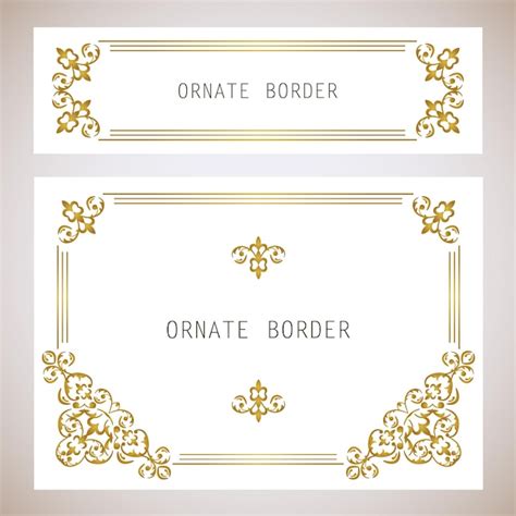 Premium Vector Vector Decorative Frame