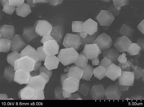 Zeolitic Imidazolate Framework 67 Zif 67 Metal Organic Frameworks