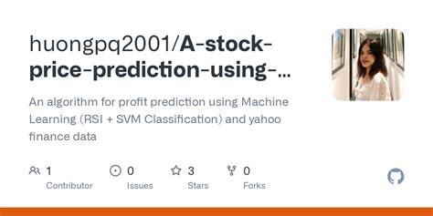 github huongpq2001 a stock price prediction using machine learning