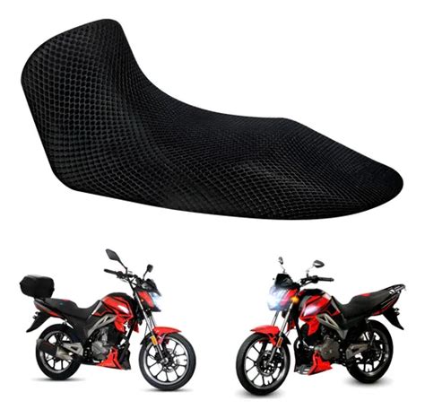 Malla Cubre Asiento Mesh Motocicle Vento Cyclone 150 200 210 Negro