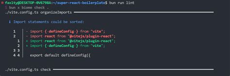 🐛 `organizeimports` Is Not Highlighted In Vscode · Issue 217 · Biomejs