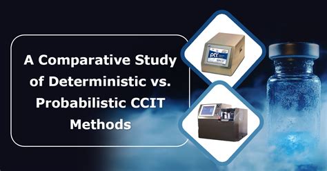A Comparative Study Of Deterministic Vs Probabilistic CCIT Methods