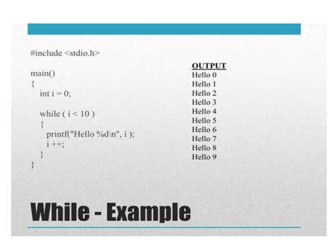 Looping Statementspptx Looping Statementspptx