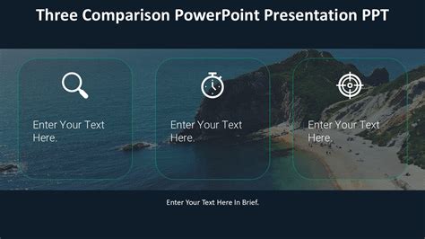 Three Comparison Powerpoint Presentation Ppt Pptuniverse