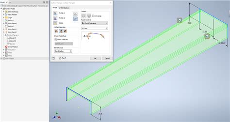 Cant Unfold And Create Flat Pattern Of A Simple Sheet Metal Part In
