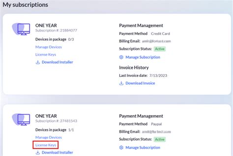 License Key Management Fortect