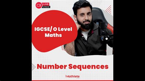 O Level Igcse Math Number Sequences Concepts And Past Papers Youtube