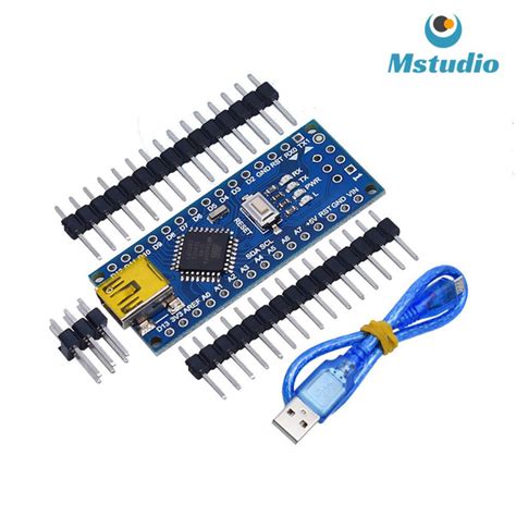 Микроконтроллер Ардуино Наноarduino Nano Atmega168p Ch340 с Usb