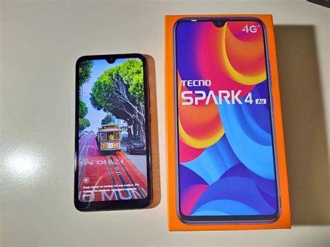 Tecno Spark 4 Air - смартфон с акцентом на камеру и экономичность