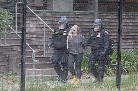 At Least 12 Arrested At Uc Berkeley After Police Order Protesters To