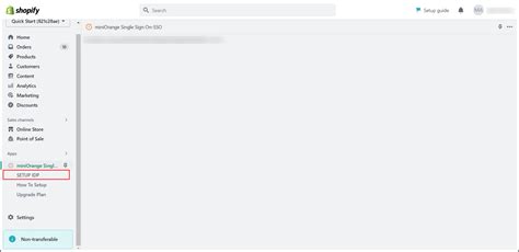 Sso Setup With Shopify E Commerce Using Drupal Idp Saml Idp 2 0 Single Sign On Sso Saml