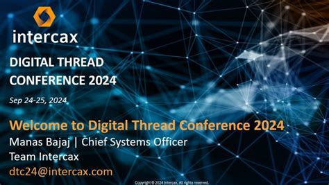 Intercax On Linkedin Syndeia Digitalthreadconference2024