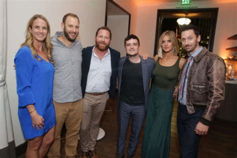 Josh Hutcherson With The Cast Crew Of Future Man Josh Hutcherson Source