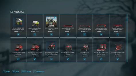 Full Mod List Pack 18112022 By Stevie Fs22 Mod
