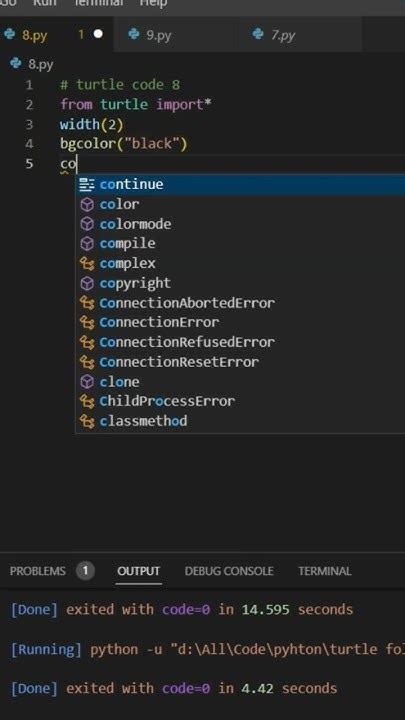 Balloon Design In Turtle Pythonturtlegraphics Shortvideo