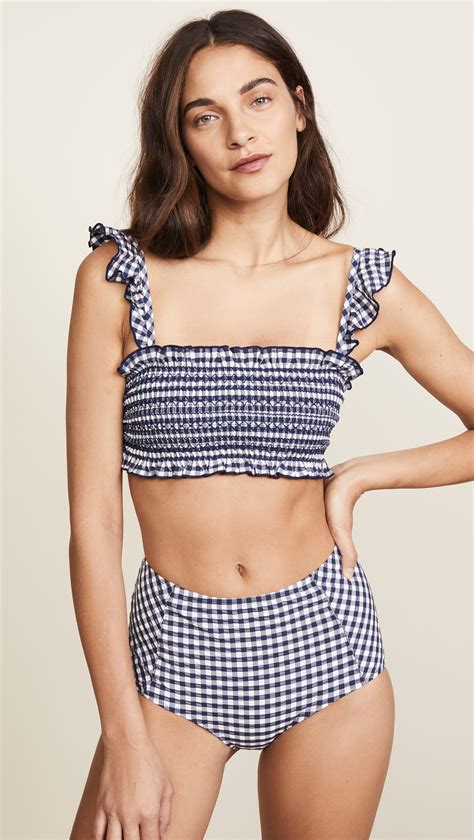 The 17 Chicest Ruffle Swimsuits To Buy Right Now Who What Wear
