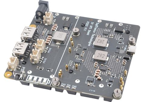 Ups Hat Para Raspberry Pi 5 Con Batería 18650 5a Dfrobot Fit0992