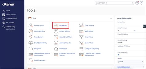 How To Setup An Email Forwarder In Cpanel