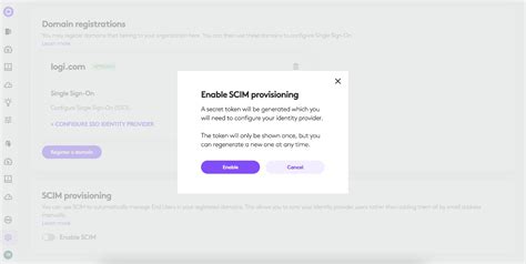 Sync Scim Configuration