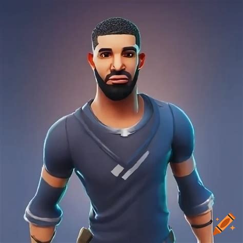 Drake As A Character Skin In Fortnite On Craiyon