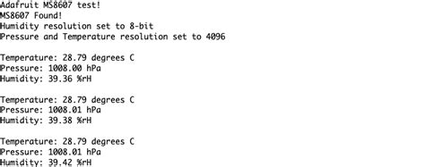 Arduino Adafruit Te Ms8607 Pht Sensor Adafruit Learning System