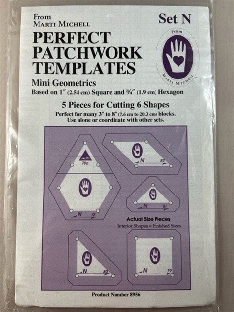 Perfect Patchwork Templates Set N