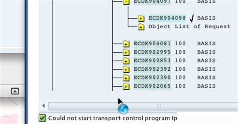 Could Not Start Transport Control Program Tp