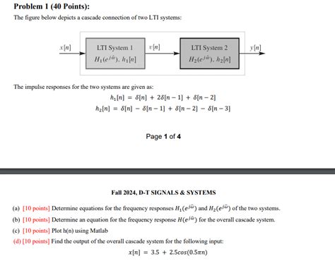 Solved Problem 1 40 ﻿pointsthe Figure Below Depicts A