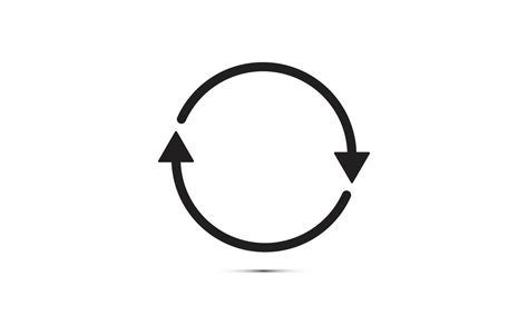 Cyclic Rotation Icon Recycling Recurrence Renewal Illustration Isolated 47426661 Vector Art