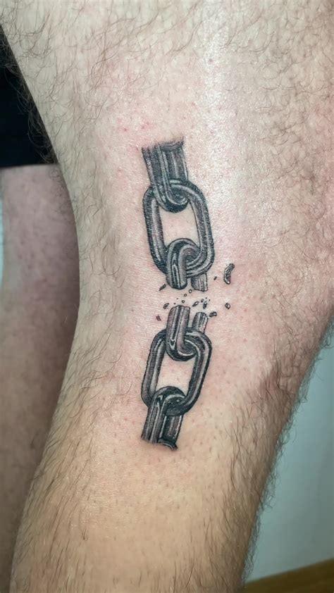 Broken Chain Tattoo Meaning Symbolism Design And Personal Significance
