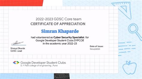 Simran Khaparde On Linkedin Hello Everyone👋 I Am Glad To Announce The