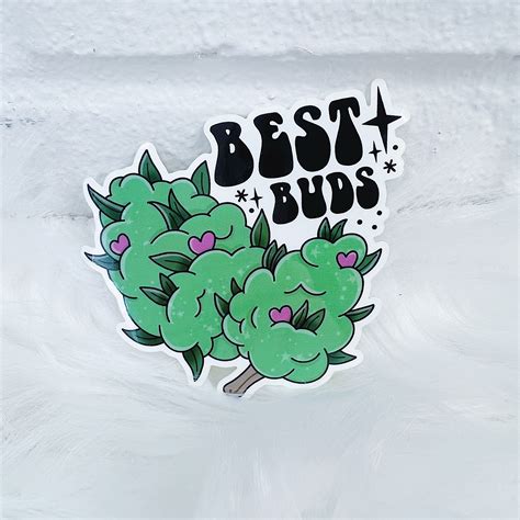 Best Buds Vinyl Sticker Die Cut Thehoneybshop