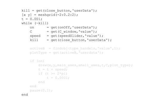 Ppt Graphic Objects Figure Axes 2d Plot 3d Plot Axis Labels Title Gui Objects Pushbutton