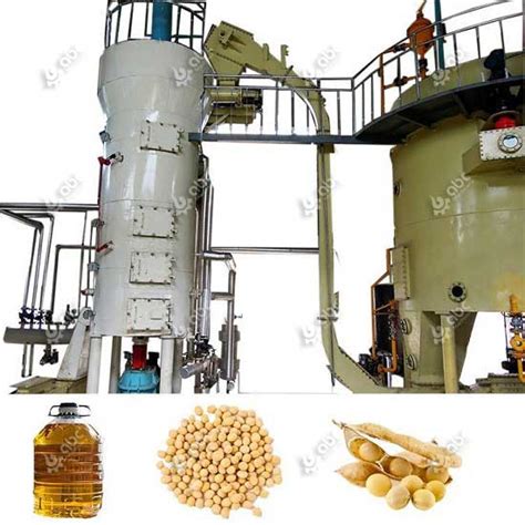 Soybean Oil Leaching Process To Produce Crude Oil