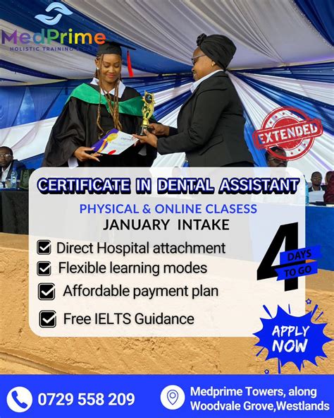 Medprime Become A Certified Dental Assistant With Medprime Affordable Fees Free Ielts And
