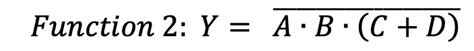 Function 2 Y A · B · C D