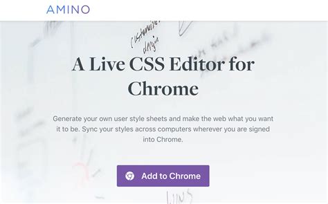 Customize Css With Aminochrome Extension Toshimarus Blog