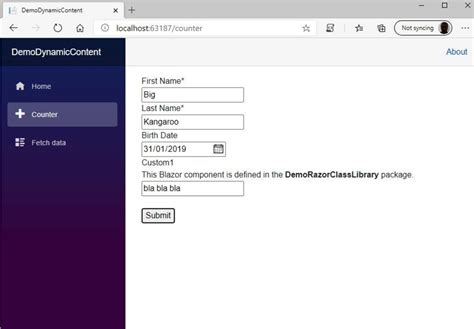 Microsoft Blazor Custom Controls For Dynamic Content Pro Coders
