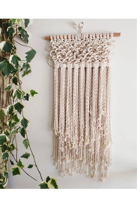 DIY Macrame Wall Hanging Pattern DIY Wall Tapestry Download Etsy